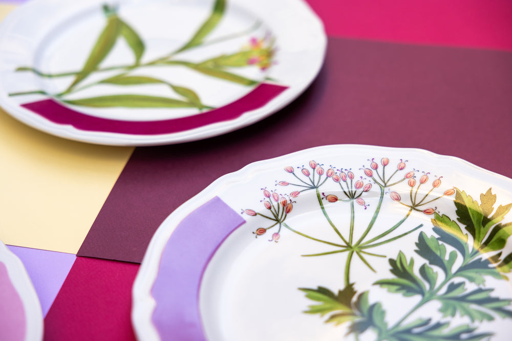 Le Spezie - bright colored artistic dinnerware sets - Made in Italy ...