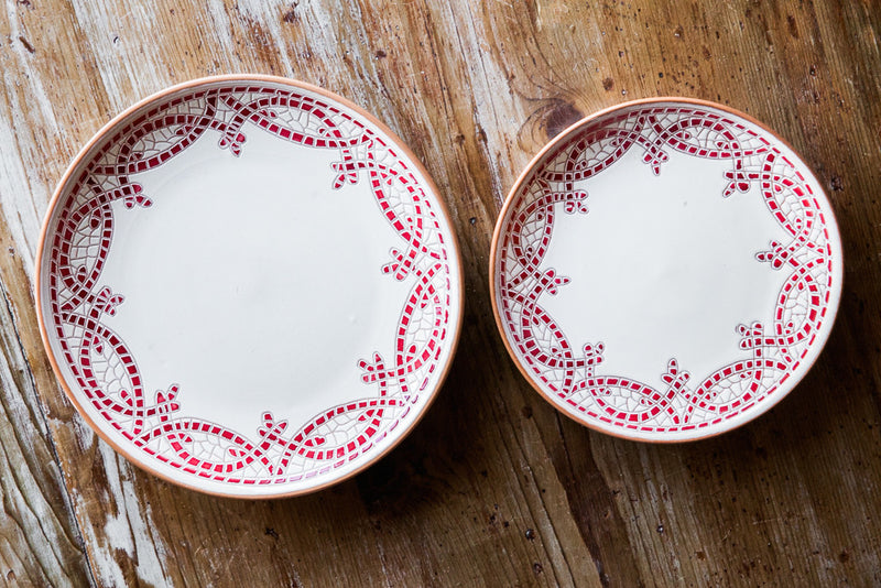 Mosaico Rustic-Chic Greek Mosaic Dinnerware Set - dishesonly – DishesOnly